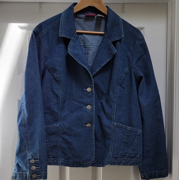 Pappagallo | Jackets & Coats | Pappagallo Denium Jacket | Poshmark